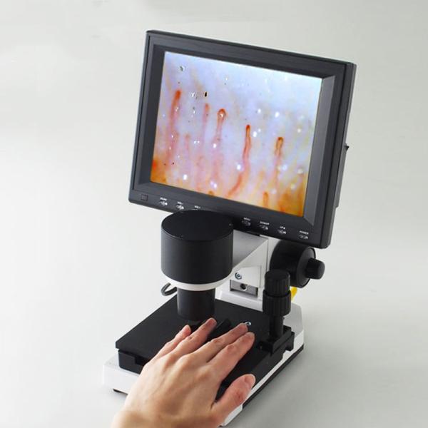 肉眼では見えない血流をリアルタイムで確認。健康管理の意識が変わる!■製品名：血流スコープサラミール■型番：3R-MSBTSARA■カメラ：CCD(1/3200万画素)■モニタ：8型液晶モニタ(画面比率4/3)■光源：白色LED×3個/調光な...