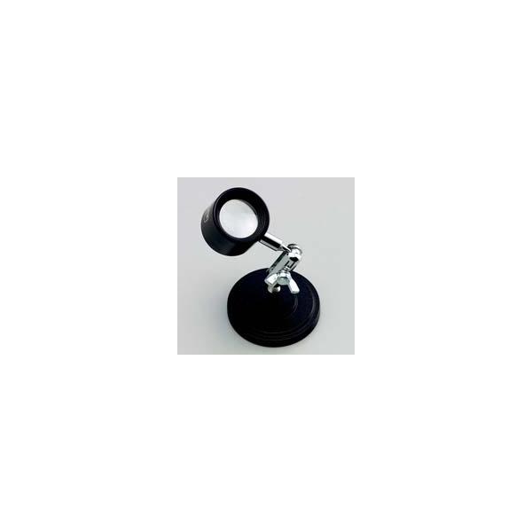 3枚レンズ倍率15倍■品名：高倍率スタンドルーペ■品番：7035■レンズサイズ：20mm■倍率：15倍■重さ：94g■アームサイズ：54mm■スタンド台サイズ：直径45mm■材質：アルミ・真鍮・亜鉛・他■レンズ：白硝子レンズ(3枚構成)■a...