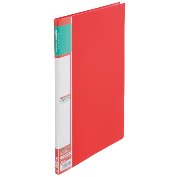 ●ＰＰ表紙●ポケット数：１０ポケット●外寸：縦３１０×横２３０ｍｍ●背幅：９ｍｍ●ポケット厚：０．０４ｍｍ●材質：表紙／ポケット＝再生ＰＰ●中紙なし