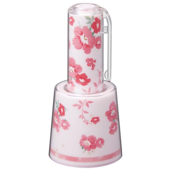 かわいらしい花柄やシンプルなパターン柄など7タイプを用意！ネーム9専用着せ替えパーツクリップホルダーとキャップ、スタンドのセット【本体重量】8g【本体サイズ(縦x横x高)】23mm x 20mm x 49mm