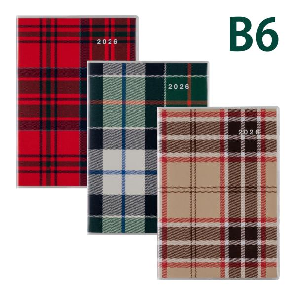 クリアカバーにはちょっとしたカードを収納できる内ポケット付きです。商品サイズ:縦182×横128×奥行き9mm■商品サイズ：縦182×横128×奥行き9mm■重量：150g■規格サイズ：B6■表紙素材：PVC・紙■ページ数：120■始まり曜...