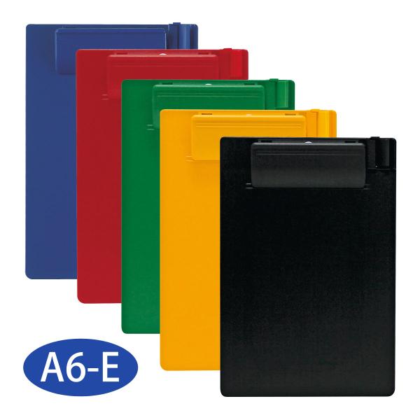伝票挟むやつ　店舗用品ブルー黒青赤?緑クリップボード,セキセイ,A6,伝票,バインダー 薄型,収納,お会計,ペンホルダー,吊り下げ 文具,伝票ホルダー,会計ボード,ネイビー,ブラック,レッド,イエロー セキセイクリップボードA6｜伝票ホルダ...