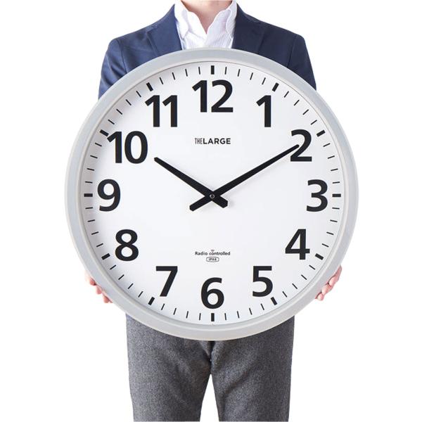 電波受信でかんたん自動時刻合わせ。大型サイズをお買い求めやすい価格でご用意しています。商品サイズ:寸法/約H500×W500×D58mm■商品サイズ：寸法/約H500×W500×D58mm■本体重量：約1,550g(電池を除く)■機能：ハイ...