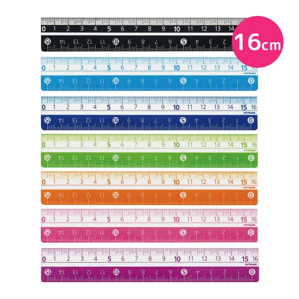 カラー定規,ものさし,文具,小学生16cm,学校,教材定規,計測器,算数,工作,図工,家庭科,手芸カラー定規16cm｜小学生文具学校教材キッズデザイン受賞!カラー定規シリーズ。定規裏面に滑り止め加工を施し、線が引きやすい。サイズ:縦25×横...