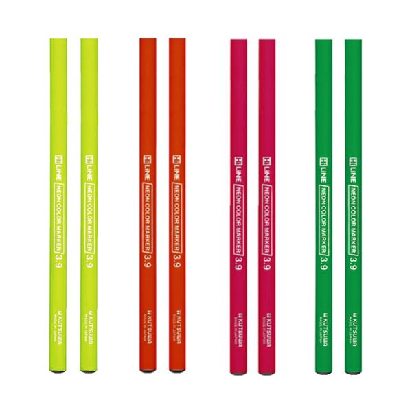 参考書、ノート、新聞、手帳などのマーキングに最適!お得な2本セット!サイズ:H160mm■サイズ：H160mm■重量：5g■材質：木、顔料■原産国：日本●入学準備イエローオレンジピンクグリーン