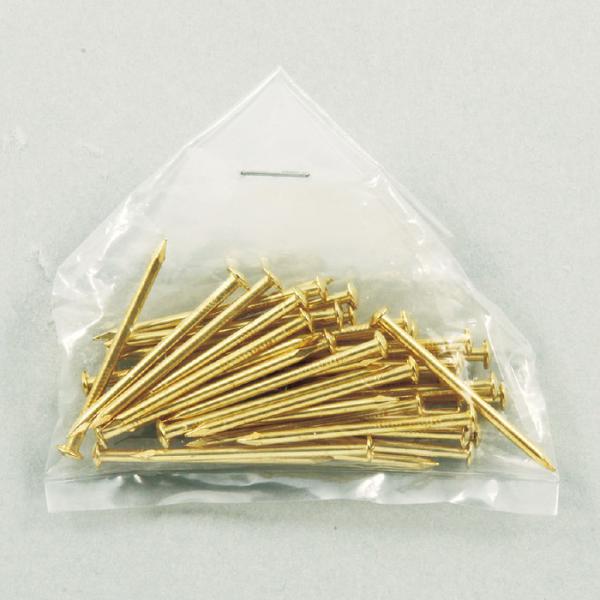 しんちゅう釘32mm40本組です。■サイズ：32mm■材質：真鍮●夏休み●自由研究●工作