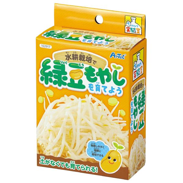 水耕栽培,栽培キット,緑豆もやし,家庭菜園室内栽培,子供向け,ガーデニング,科学実験野菜栽培,おもしろ栽培,観察キット,栽培セット,園芸水耕栽培キット｜緑豆もやし栽培セット室内子供プレゼント家庭菜園ガーデニング科学実験土がなくても育つ水耕栽...