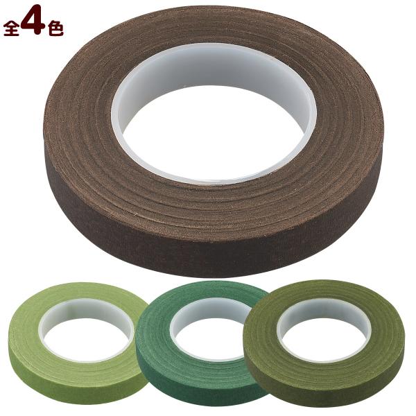 ねんどの花の作例や、花のアレンジに最適!商品サイズ:幅/12.5mm、長さ/27m■商品サイズ：幅/12.5mm、長さ/27m■重量：38g■材質：パルプ■生産地：台湾●工作