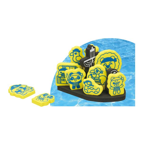 ゆらゆら揺れる海賊船に、船員を乗せよう!倒さずに乗せることはできるかな。商品サイズ:EVAシート/218×152×9mm■商品サイズ：EVAシート/218×152×9mm■材質：EVA■重量：50g■セット内容：EVAシート2枚■生産国：中...