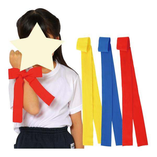 腕にはめるだけでひらひらリボンに!結ぶ必要がなく、簡単装着!商品サイズ:約450mm×40mm、輪部分/φ約40mm■商品サイズ：約450mm×40mm輪部分/φ約40mm■材質：ナイロン80%、ポリウレタン20%■重量：8g■生産国：中国...
