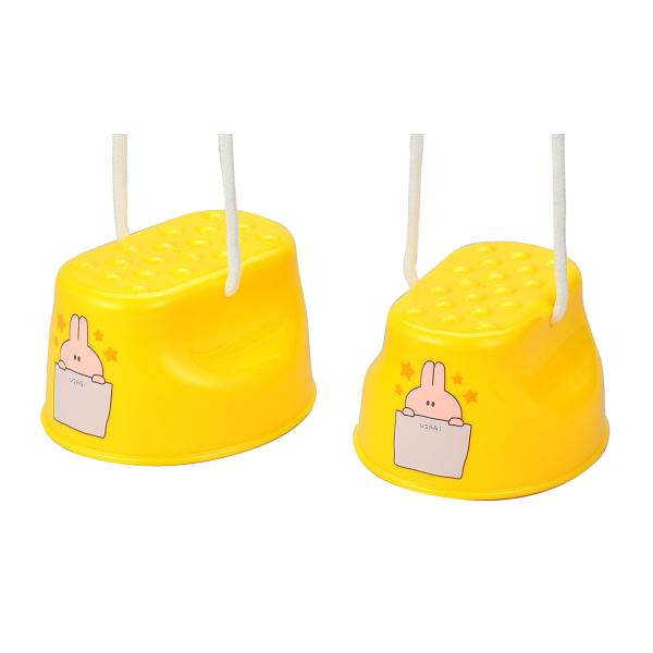 「ちょこぷり」のうさぎがかわいいぽっくり!■商品サイズ：約97×113×67mmひも/約φ5×1370mm(全長)本体上部からひもの頂点まで/650mm程度■1個重量：137g■材質：PP、ポリエステル■対象年齢：3歳以上■生産国：中国遊び...