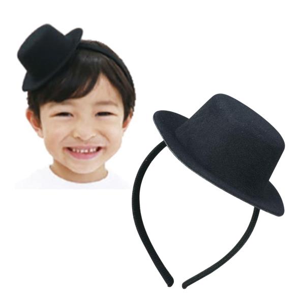 帽子付きのかわいいカチューシャ。商品サイズ:170×170mm■商品サイズ：170×170mm■重量：30g■材質：ポリエステル■セット内容：本体のみ■生産国：中国●運動会●ハロウィンブラック幼稚園保育園アーテック