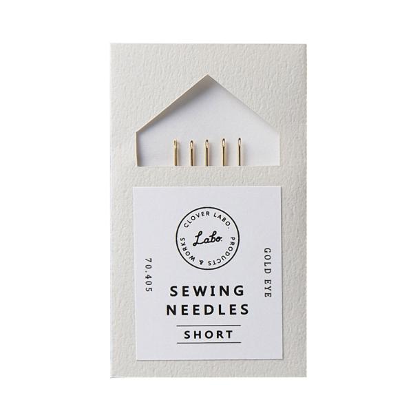 クロバー,CLOVER,縫い針ショート,裁縫,手芸ハンドメイド,手縫い,針,縫針,日本製クロバー縫い針ショート5本入｜裁縫手芸ハンドメイド日本製鋭く強い針先となめらかな表面仕上げで、いつまでも布通りのよい針に仕上げています。針のサイズ:太さ...