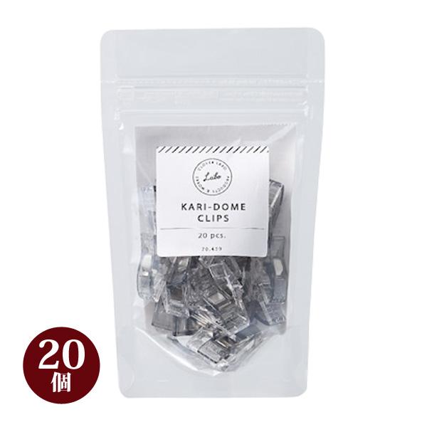 待針の代わりに仮止めができるクリップ。待針でとめにくいラミネート生地や厚地、ファスナー、ふちどりテープの仮止めに。本体サイズ:約10×26.7×14.3mm■本体サイズ：約10×26.7×14.3mm■材質：ポリカーボネート、ステンレス鋼■...