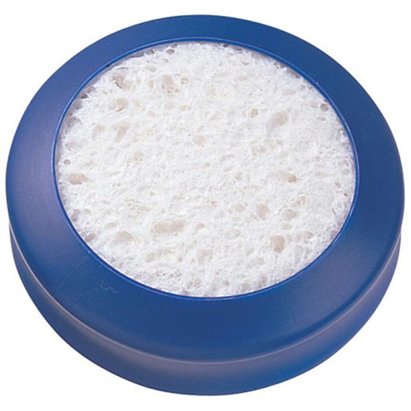 切手貼りや伝票めくりに便利な木材繊維からできたスポンジです!商品サイズ:直径74×H25mm■商品サイズ：直径74×H25mm■商品重量：22g(包装資材含む)■材質：ケース/再生PE(40%)PE(20%)EVA(40%)スポンジ/セルロ...