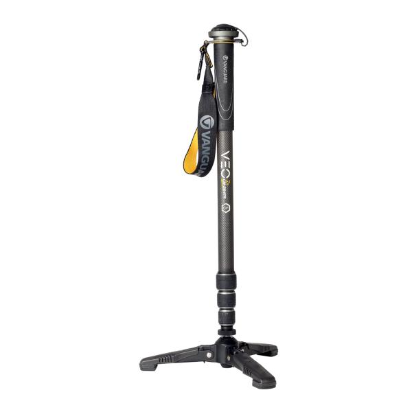VANGUARDVEO2SCM-264TRは、折りたたみ式の脚が付いた軽量でコンパクトなポータブルカーボン一脚です。この一脚は、デジタル一眼レフカメラからスマートフォンまで適応可能です。脚を広げることで写真撮影や動画撮影するときの安定性を高...