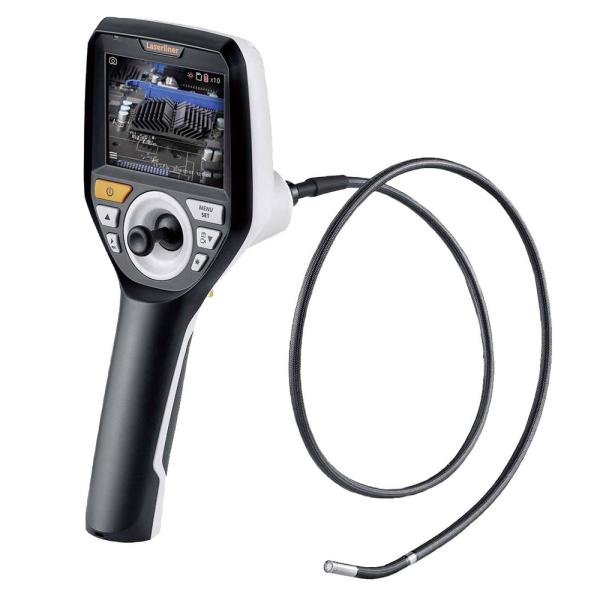 ビデオインスペクター3Dは全方向360度、湾曲最大210度、直感ジョイスティック操作で自在に先端カメラを操り、手の届かない場所をフレキシブルに確認・撮影できる工業用内視鏡。。サイズ:115×190×115mm■カメラヘッド/ケーブル：直径6...