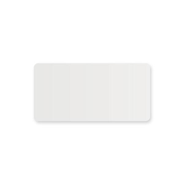 白色のアクリル名札です。■商品サイズ：縦25(mm)×横50(mm)×厚3.0(mm)■材質：本体:アクリル樹脂製■製造国：日本製