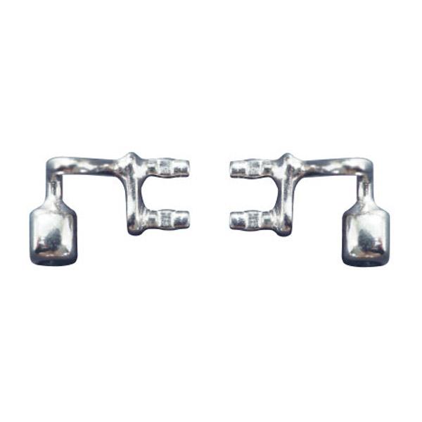 ガード二本足小型W【※メガネ店様向け商品】■対応ネジ：1.0mm■内容：1組入