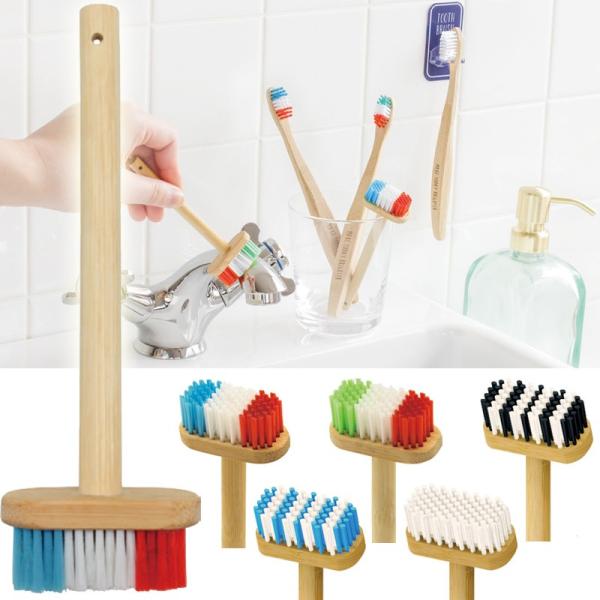 プレンツ,デッキブラシ,掃除用ブラシ竹,おしゃれ,生活用品掃除ブラシ,キッチンブラシ,洗面所ブラシ,雑貨,かわいいプレンツデッキブラシ｜竹おしゃれ掃除用ブラシ生活用品お掃除用の小さなデッキブラシ。飾りたくなるようなお掃除用のミニデッキブラシ...