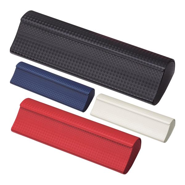 メガネケースSA-84。内寸(約):W150×D52×H33mm■素材：アルミ・スチール/合皮■鼻当：なし■内貼り：グレー■重量：約70g■内寸(約)：W150×D52×H33mm■その他：マグネット式、ハード※マグネット式のケースは磁気の...