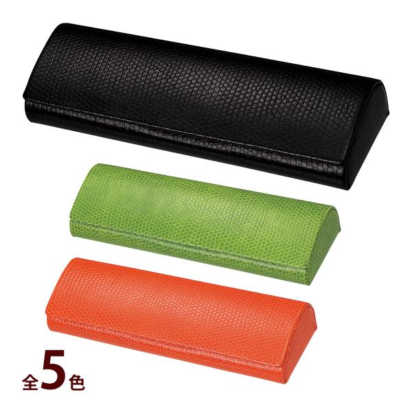 メガネケースSO-50S、内寸(約):W139×D42×H23mm■素材：アルミ・スチール/合皮■鼻当：なし■内貼り：ブラック■重量：約57g■内寸(約)：W139×D42×H23mm■その他：マグネット式、ハード※マグネット式のケースは磁...