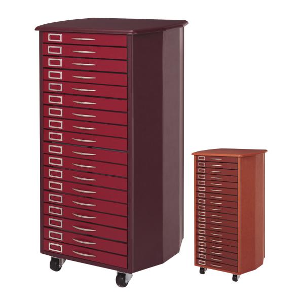 フレームストッカーC-102A。サイズ(約):W520×D490×H1000mm■素材：合板/合皮■重量：約35kg■サイズ(約)：W520×D490×H1000mm■1段内寸(約)：W360×D450×H40mm■1個内寸(約)：W170...