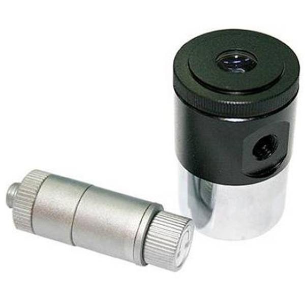 暗視野照明付のガイド用アイピースです。焦点距離:12.5mm■焦点距離：12.5mm■見かけ視界：40°■重量：110g(電池含む)■使用電池：LR1130(3個)