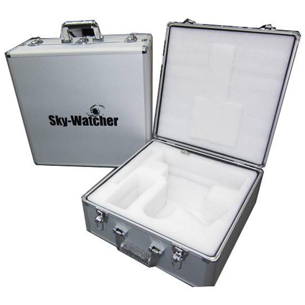 ケンコー・トキナー製SEII赤道儀を収納できるアルミケース。内部のウレタンがSEII赤道儀の形状に抜かれていますので、すぐにお使いいただくことが可能です。