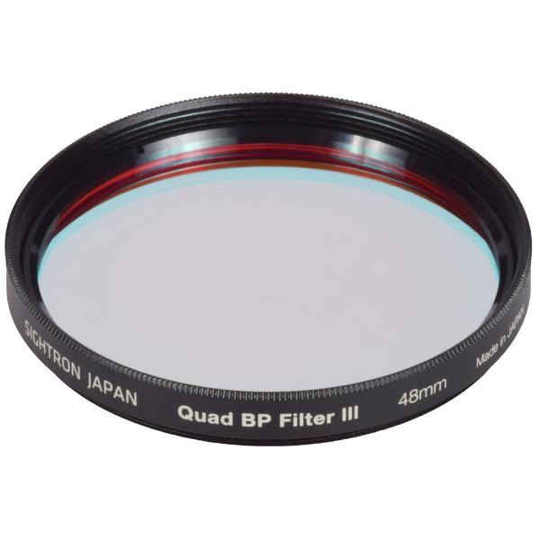 QuadBP(クアッドバンドパス)フィルターは天体の発する主要な4輝線であるHα,Hβ,OIII,SII付近の波長域を透過させ、それ以外の波長域をカットする干渉フィルターです。主要4輝線付近以外の波長域をカットしていますので、強力な光害カッ...