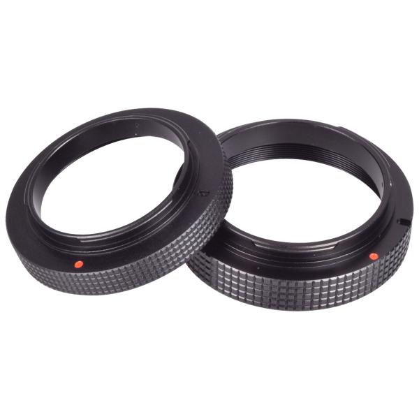 M54×P0.75mm用のカメラ接続用アダプターです。CanonEFマウント用とNikonFマウント用の2種類からお選び頂けます。同社製品の107PHQ/FRA500/FRA600/SCA260鏡筒にそのままお使い頂けるほか、別売のM54フ...