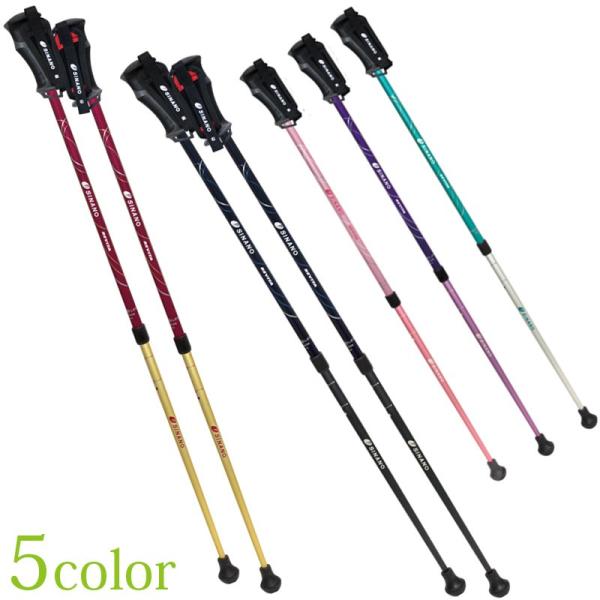 効率良く運動効果UP!しっかり歩きたい方にはスポーツタイプ。ポールウォーキング専用「しっかり歩けるグリップ」。■商品名：レビータネクスト■カラー：ネイビー、ターコイズ、ボルドー、ピンク、パープル■対応身長：135-190cm■調節：回転固定...