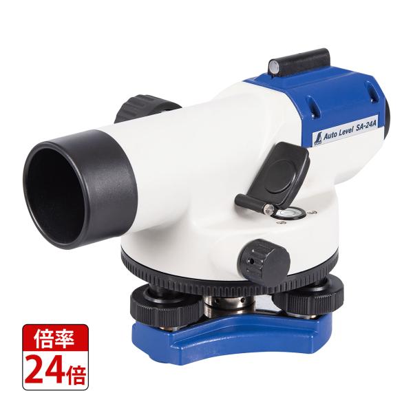 防水性能IPX4のオートレベルです。対象を捉えやすい視準器を搭載しています。倍率:24X、対物レンズ有効径:30mm■標準偏差(km)：±2.0mm■望遠鏡(像)：正像■倍率：24X■対物レンズ有効径：30mm■視界：1°20′■最短合焦距...