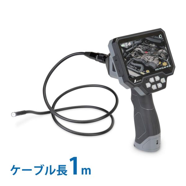 モニタリングスコープ,シンワ測定,内視鏡,液晶,上下自動表示 工業用,点検,防水,高解像度,カメラ カメラヘッド,ケーブル,1m,5インチ,動画,静止画,IP67 シンワ測定モニタリングスコープF1m5インチ液晶上下自動表示73716カメラ...