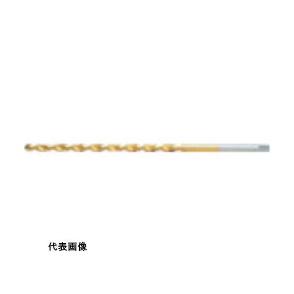 切削工具 穴あけ工具 ハイスコーティングドリル ●深穴加工に最適です。●被削材:炭素鋼、ステンレス鋼、鋳鉄、非鉄金属。●刃径(mm)：3.5●溝長(mm)：101.1●全長(mm)：161.1●シャンク径(mm)：3.5●先端角(°)：11...