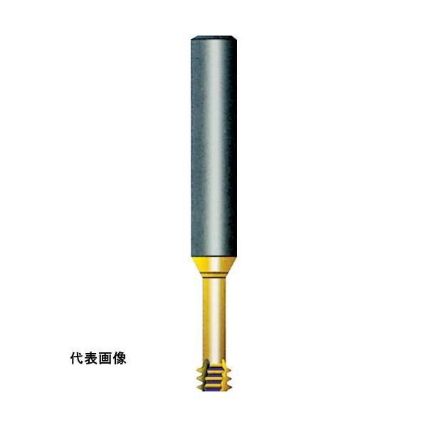 切削工具 ねじ切り工具 工作機用ねじ切り工具 ●高速切削ができるため、加工時間が短縮されます。●刃長が短い（3山）ため、切削負担をかけません。●止まり穴の隅まで有効ねじを切ることができます。●HRC45程度までの難削材や高硬度材のねじ切り加...