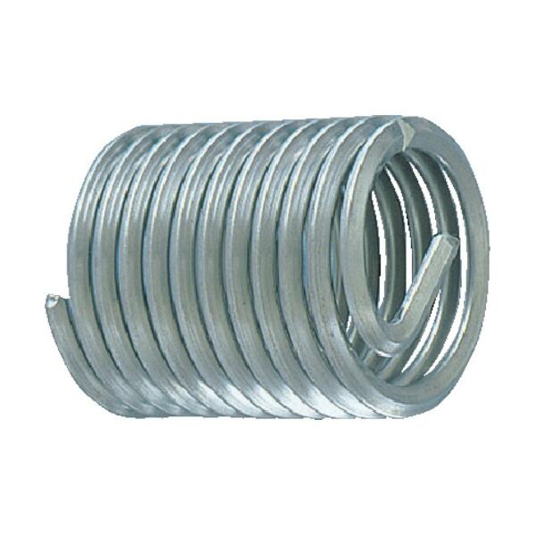 切削工具 ねじ切り工具 インサートねじ ●軽金属・木材・鋳鉄など柔らかい材質に挿入することで、ねじ止め時の締結力を増します。●めねじの補強・損傷防止やおねじの締結強化に。●適合ボルトねじ：M5×0.8●下穴径(mm)：5.2●ステンレス（S...