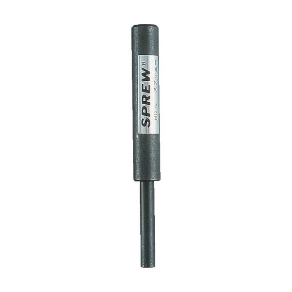 切削工具 ねじ切り工具 インサートねじ ●工具先端をタングに当て、工具の頭部をハンマーで強く短打すると、ノッチのところで折り取れ、工具先端部分の強力なマグネットにより、折り取ったタングの除去も簡単です。●スプリュー挿入後にタングを折り取るた...