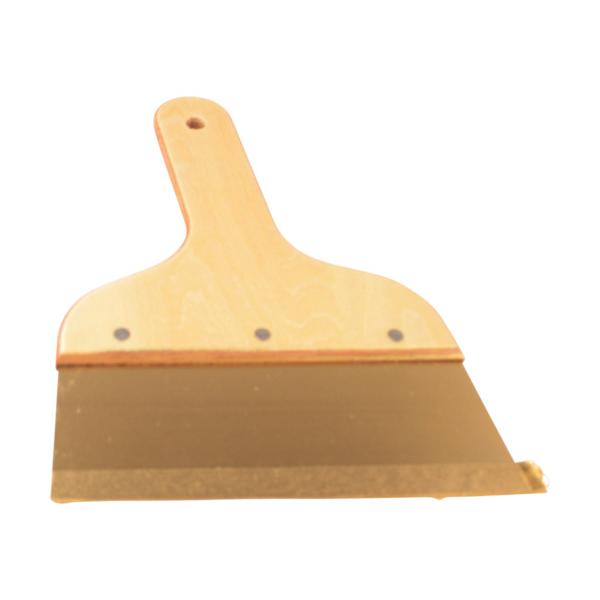 工事・照明用品 塗装・内装用品 へら・スクレーパー ●弾力性のよいばね鋼を使用し、手が疲れないよう先を研磨加工し、先が薄くなっています。●パテの下地用地ベラ。●ジョイントパテ専用。●全長(mm)：200●刃幅(mm)：150●刃長(mm)：...