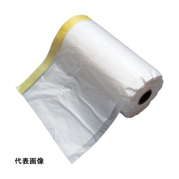 工事・照明用品 塗装・内装用品 マスカー ●タンカルが入っているため、ガス抜き性に優れ、ミストが良くつきます。中温度80℃×45分のフィルムを使用しています。●焼付塗装・車輌塗装用。●色：イエロー●幅(mm)：1000●長さ(m)：35●厚...