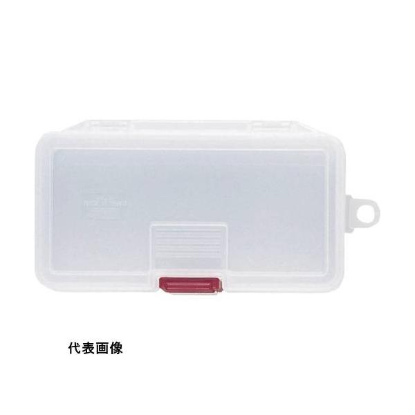 手作業工具 工具箱 パーツケース ●仕切板なし（フリータイプ）です。●フタ・底・止具ははめ込み式で耐久性に優れています。●工具箱やキャビネットの中の整理整頓に。●色：クリア●外形寸法(mm)間口：138●外形寸法(mm)奥行：77●外形寸法...