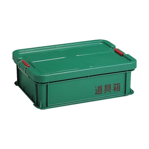 物流・保管用品 収納用品 道具箱 ●ステンレス製金具を使用しているので、耐久性抜群です。●フタのロックもしっかりできて安心です。●耐衝撃性素材を使用しています。●職人のハードな用途にもお応えします。●工具や小型電動工具類の収納に。●容量(L...