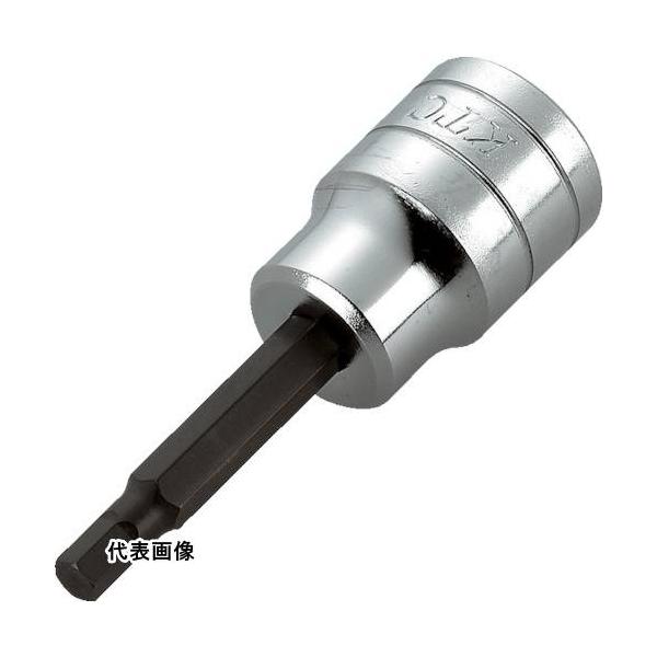 手作業工具 ソケットレンチ ヘキサゴンソケット ●ビット部は差込式で交換が可能です。●スタンダードタイプです。●差込角側は応力の集中を防ぐパワーフィット形状を採用しています。●差込角(mm)：12.7●対辺寸法(mm)：12●ビット長さ(m...