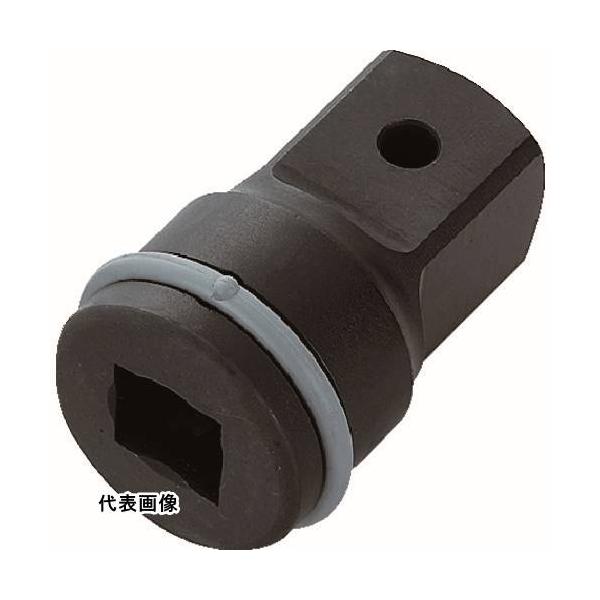 手作業工具 ソケットレンチ インパクト用アタッチメント ●AMBACシステム採用で、使用時のピン飛び出しを防止します。●新型リングの採用により、ピン・リングの装着も簡単です。●差込角凹(mm)：9.5●差込角凸(mm)：12.7●全長(mm...