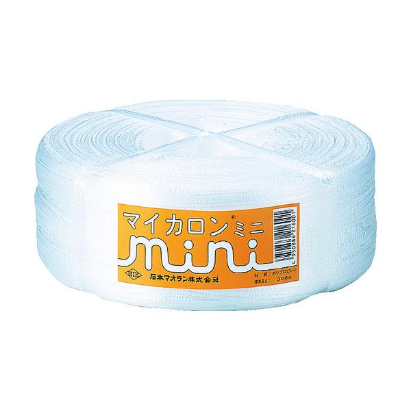 梱包用品 梱包結束用品 ひも ●コンパクトな巻き仕立てです。●一般包装用。●色：白●標準幅(mm)：100●長さ(m)：300●ポリプロピレン（PP）