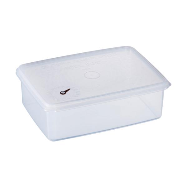 研究用品 厨房用品 容器 ●留具やパッキンを使わない簡易密閉容器です。●フタには便利な日付メモリー付です。●半透明なので中身が何か分かります。●容量(L)：2.5●外形寸法(mm)幅：247●外形寸法(mm)奥行：179●外形寸法(mm)高...