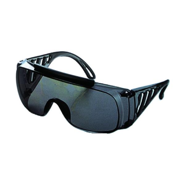 保護具 保護メガネ・防災面 一眼型保護メガネ ●メガネ併用可能です。●UVカット(99.9%)仕様のレンズです。●レンズ色：グレー●テンプル色：グレー●幅(mm)：157●高さ(mm)：63●長さ(mm)：151.5●レンズ厚(mm)：約2...