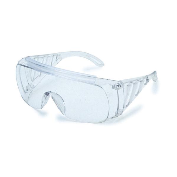 保護具 保護メガネ・防災面 一眼型保護メガネ ●小型サイズで、顔の小さな方や児童にピッタリフィットします。●UVカット(99.9%)仕様のレンズです。●レンズ色：クリア●幅(mm)：147●高さ(mm)：60●レンズ厚(mm)：約2.3●防...