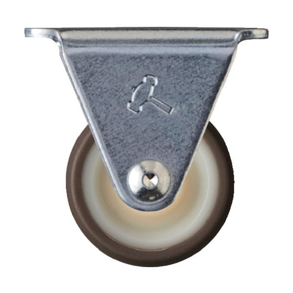 金物・建築資材 キャスター プレート式ウレタン車 ●最も生産量が多く、様々な場所で使用されています。●屋内・外を問わずオールマイティーな軽量タイプです。●許容荷重(daN)：10●許容荷重(kgf)：10.2●車輪径D(mm)：25●車輪幅...