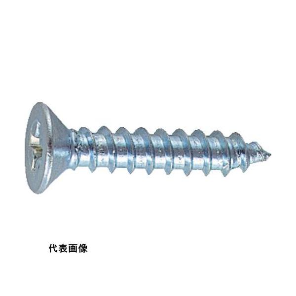 金物・建築資材 ねじ・ボルト・ナット タッピングねじ ●皿頭形状の頭を持ち、タップやナットを使用せず下穴だけで締結ができる薄板鋼板用のねじです。●薄板鋼板用●寸法(mm)d：M5●寸法(mm)L：45●頭部径(mm)：10●パッケージ：ボル...